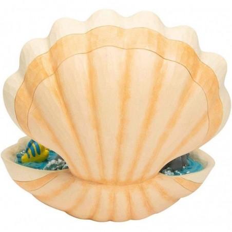 Figura concha marina La Sirenita Disney 30cm