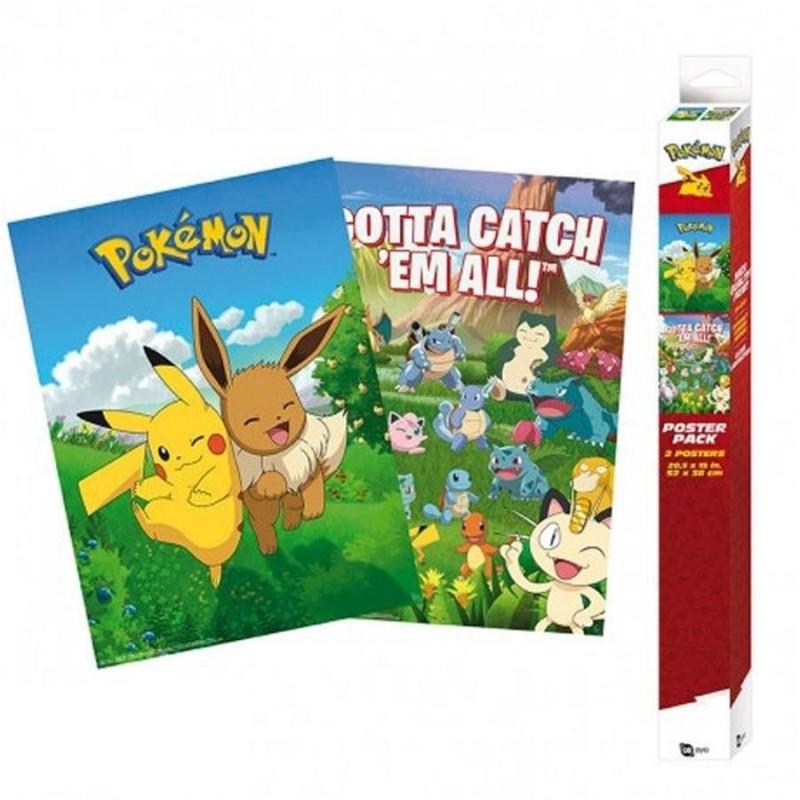 Comprar Set Pósters Pokemon - 3665361084617