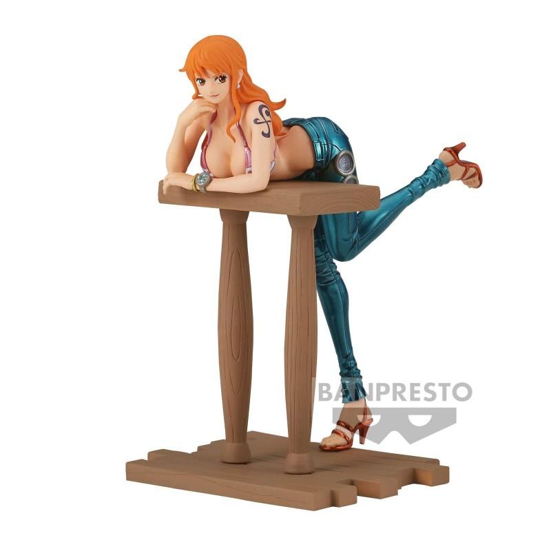 Figura Nami One Piece Grandline Journey Ver. A Banpresto 15 cm