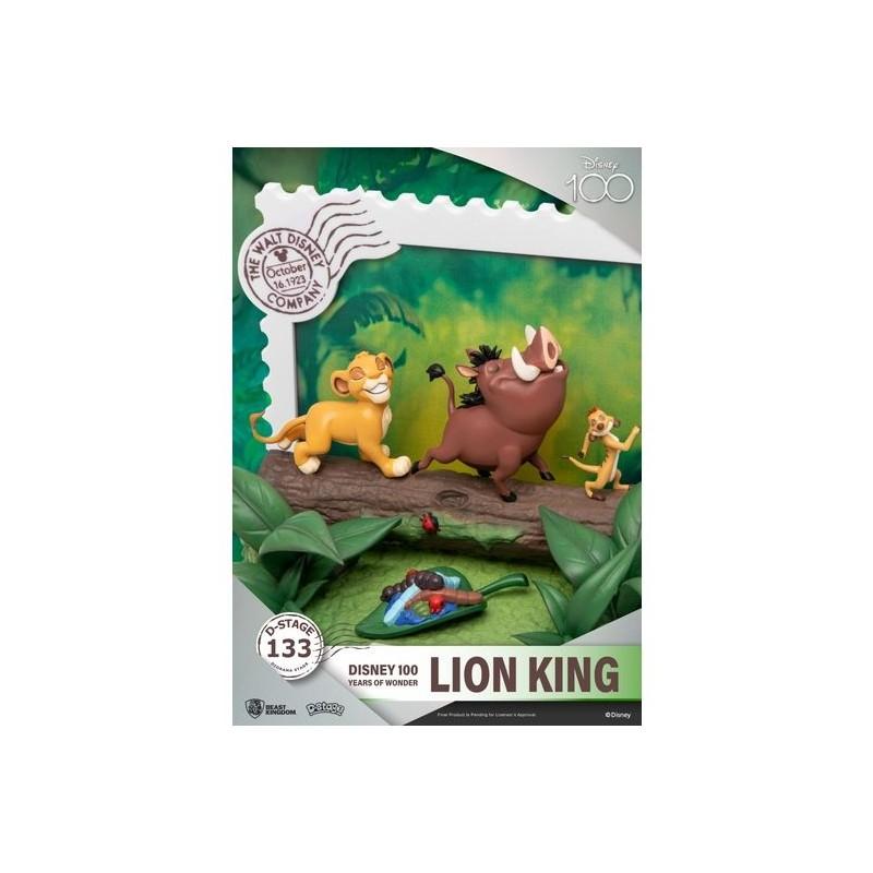 Comprar Figura Simba, Timón y Pumba Encima del Tronco El Rey León ...