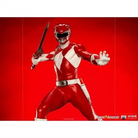FIGURA ART SCALE POWER RANGERS RANGER ROJO
