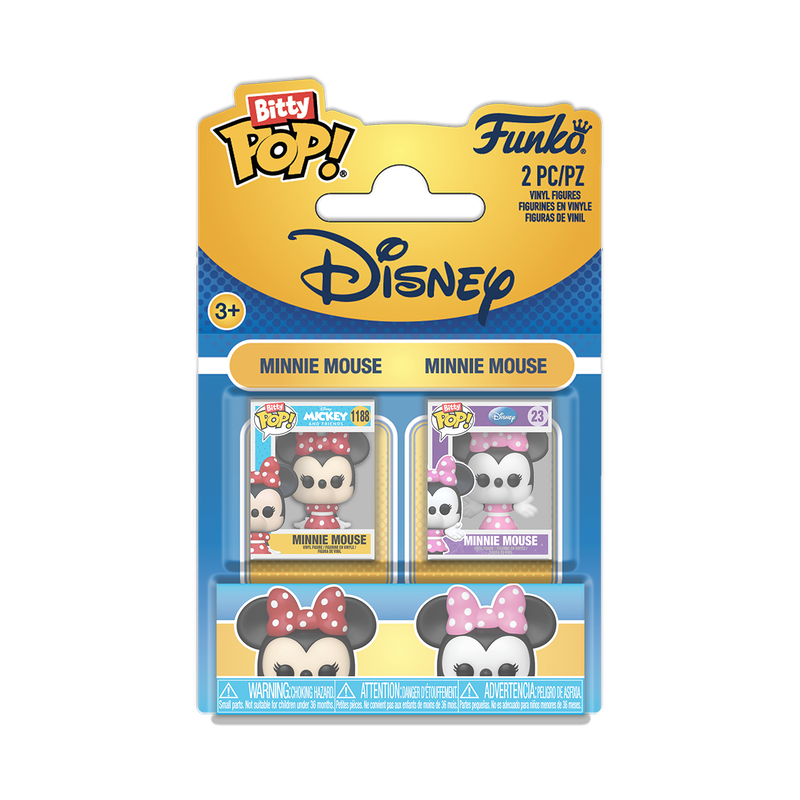 Comprar Funko POP Bitty Pack Mickey Mouse y Minnie Mouse - 889698942225